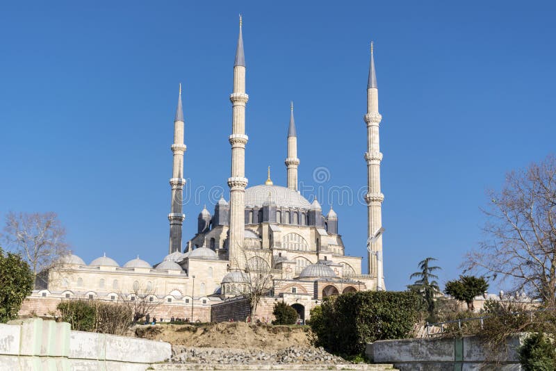 La Moschea Di Selimiye a Adrianopoli, Turchia Fotografia Editoriale ...