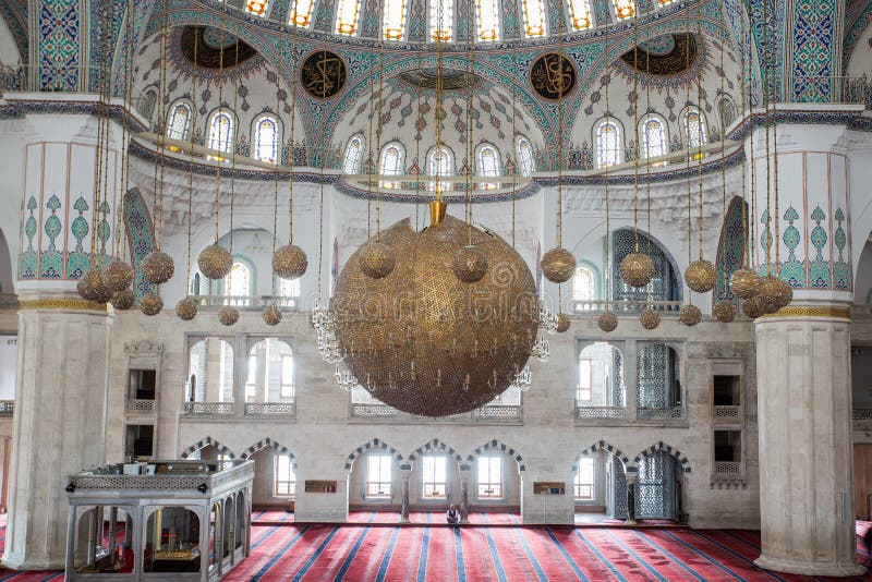 Moschee Innen stockfoto. Bild von sonderkommando, moslems - 4356608