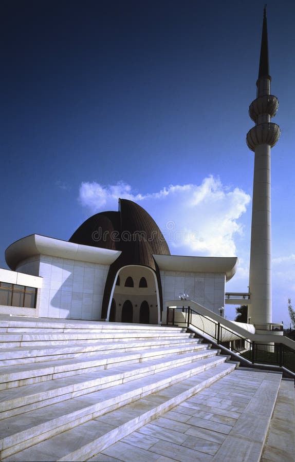 Moschee in Zagreb stockfoto. Bild von frau, erbe, kaiser - 4430440