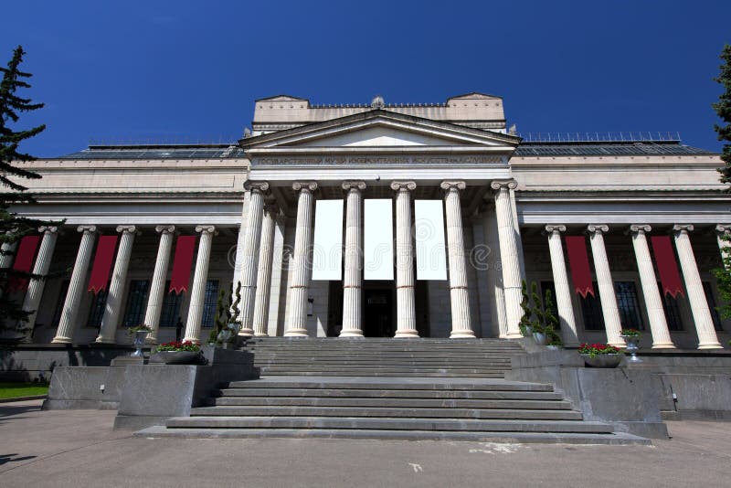 Moscow, Art Museum of Pushkin Stock Photo - Image of pushkin, town ...