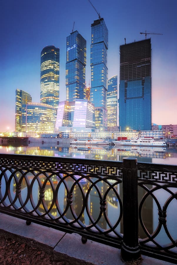 Moscow City stock photo. Image of moscow, moscva, life - 25423524