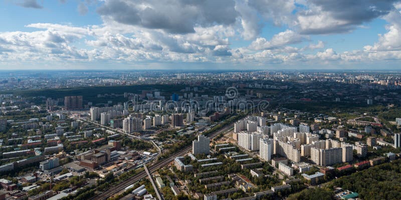 Moscow cityscape. stock image. Image of clear, life, cityscape - 59542009