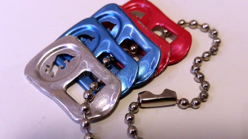 Pull tabs standing out stock image. Image of multiple - 17786021