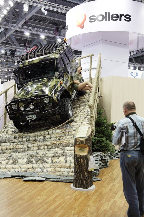 Moscow International Motor Show 2010 Editorial Image - Image of people ...