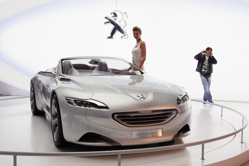 Moscow International Motor Show 2010 Editorial Photography - Image of ...