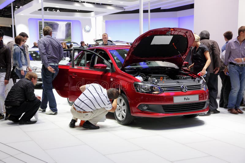 Moscow International Motor Show 2010 Editorial Image - Image of ...