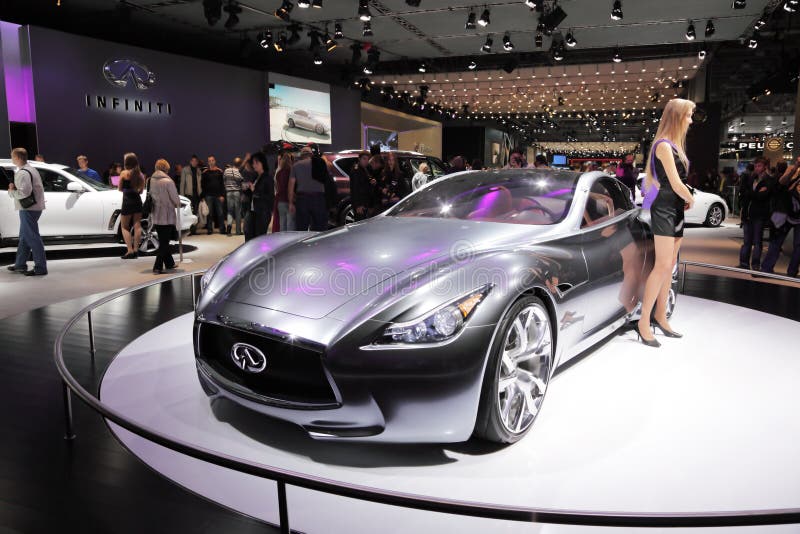 Moscow International Motor Show 2010 Editorial Photography - Image of ...
