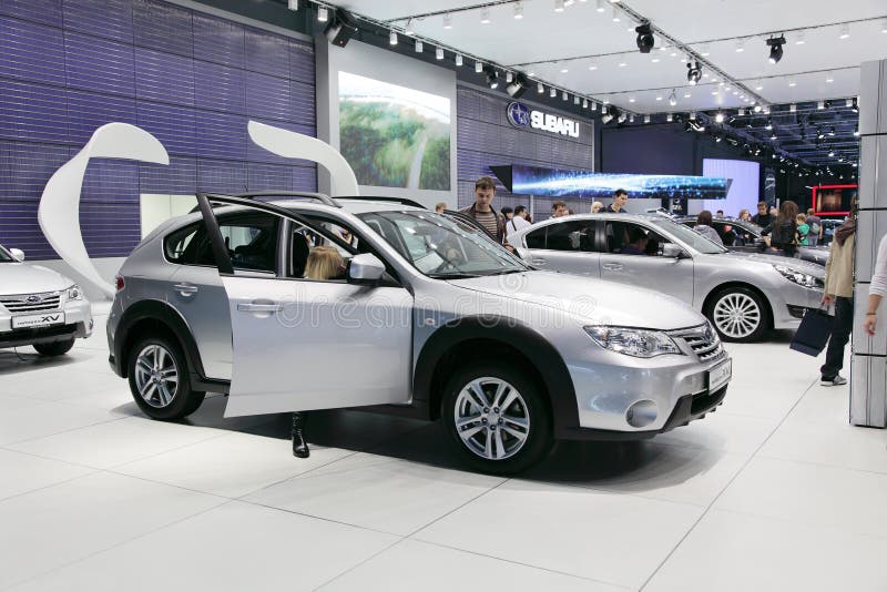 Moscow International Motor Show 2010 Editorial Photo - Image of ...