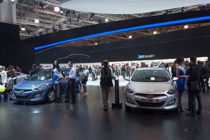 Moscow International Motor Show 2012 Editorial Stock Photo - Image of ...
