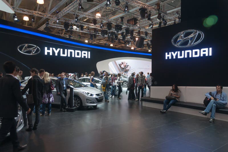 Moscow International Motor Show 2012 Editorial Stock Image - Image of ...