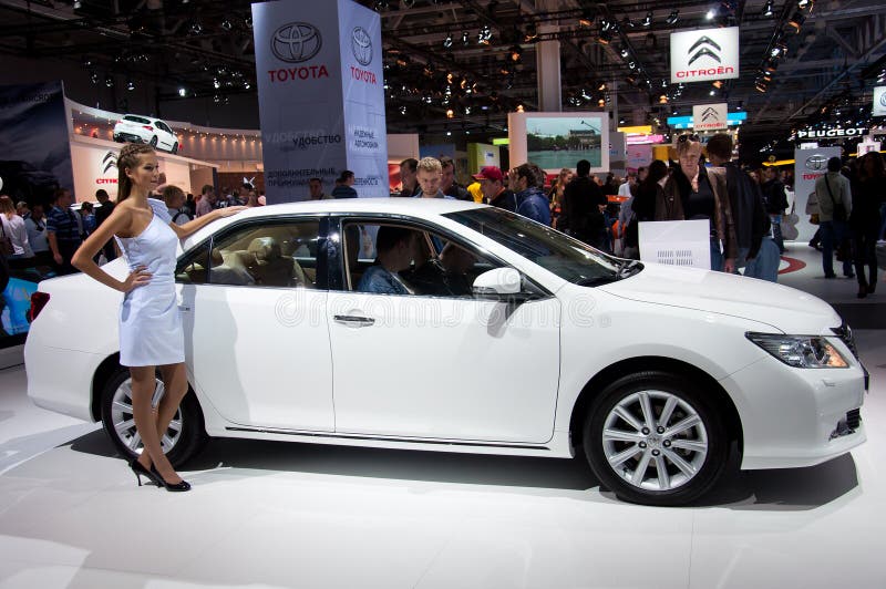 Moscow International MotorShow September 8,2012 Editorial Stock Image ...