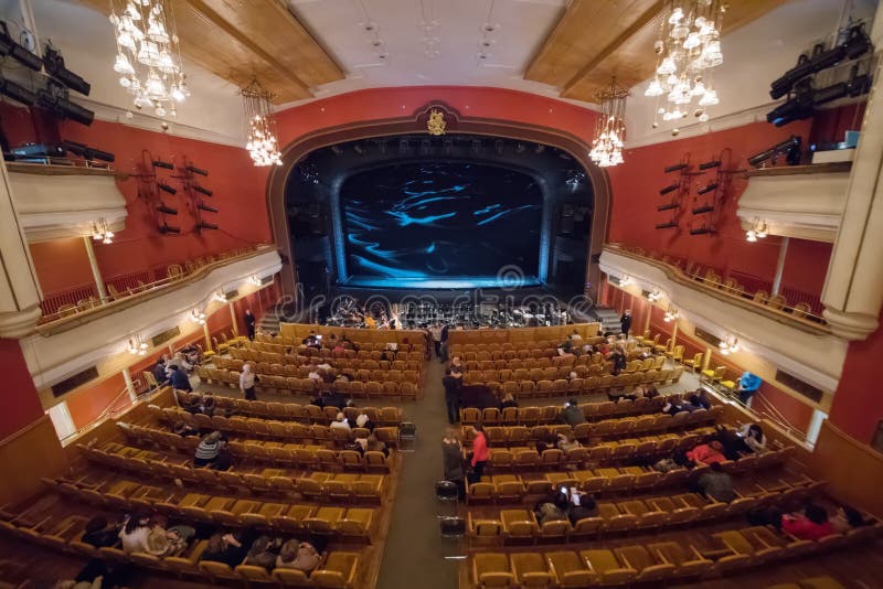 People Wait Performance in New Opera Theater Editorial Image - Image of ...