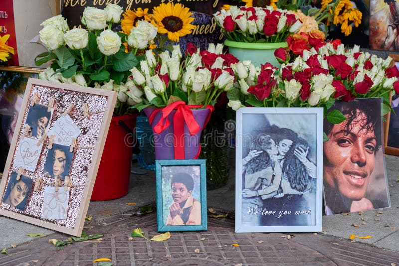 Moscow, June 25, 2021: Commemorative Memorial in Memory of Michael ...
