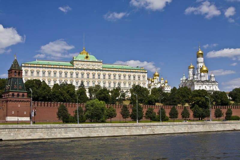 Moscow, Kremlin stock photo. Image of kremlin, church - 16952070