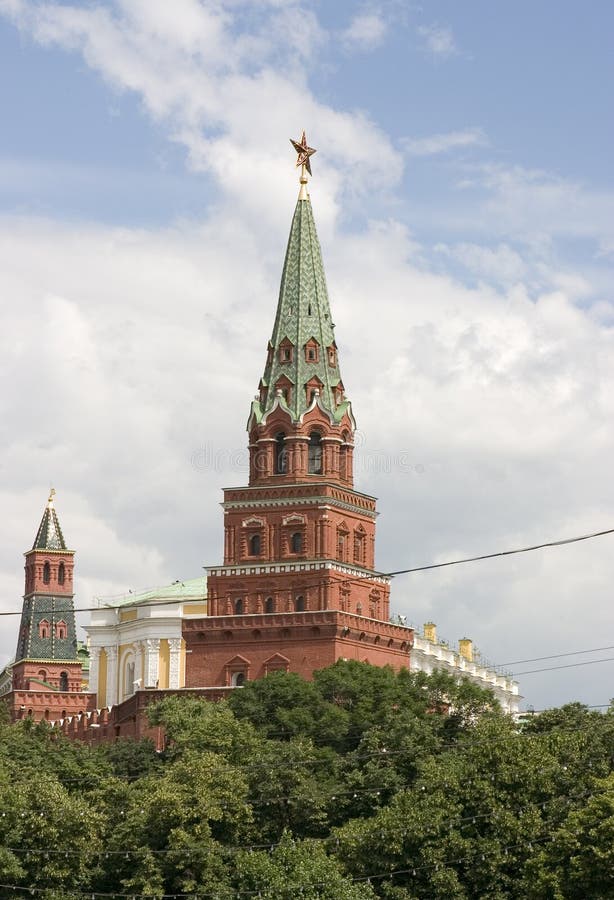 Moscow Kremlin stock image. Image of tsar, kremlin, chimes - 358765