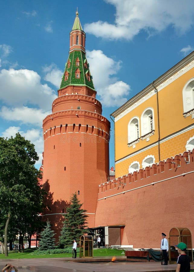 The Moscow Kremlin. editorial stock image. Image of kremlin - 96894109