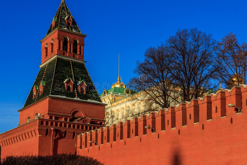 The Moscow Kremlin stock photo. Image of angles, buildings - 63052232
