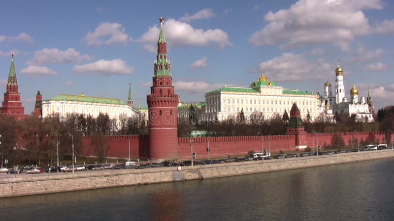 Moscow Kremlin Wall - Water Intake Stock Footage - Video of capital ...
