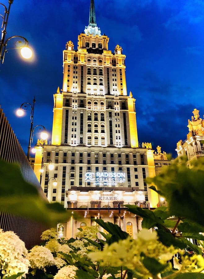 Radisson Collection Moscow editorial photography. Image of moscow ...