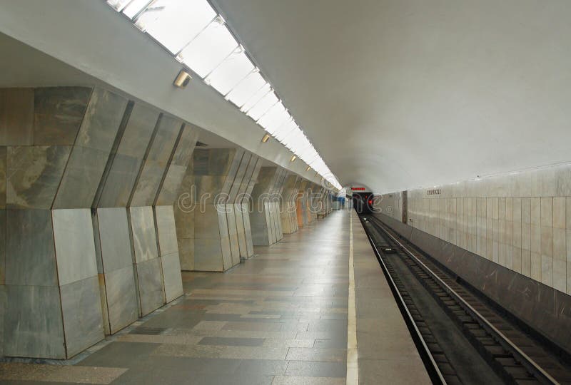 Station Sukharevskaya in Moscow Metro Stock Image - Image of ...
