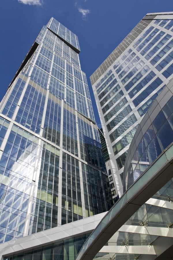 Moscow, modern buildings stock photo. Image of modern - 27250396