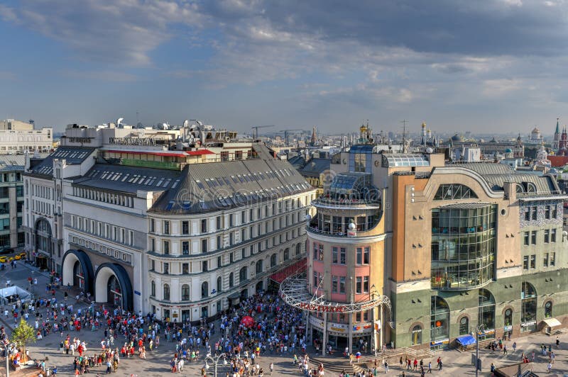 Moscow Panorama - Russia editorial photo. Image of landscape - 137148026