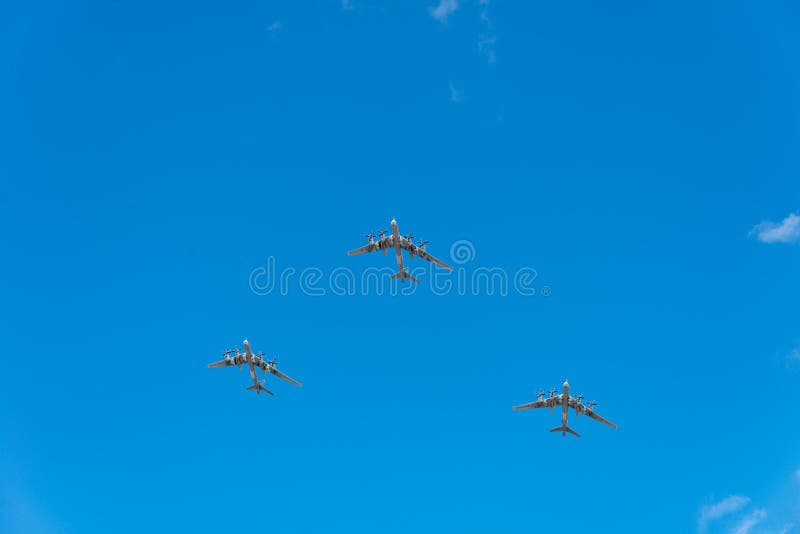 Moscow, the Parade on May 9, 2017 Aircraft Editorial Photography ...