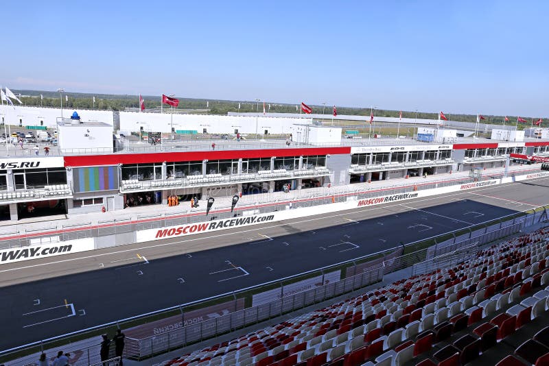 Moscow Raceway race track editorial stock image. Image of speed - 64093529