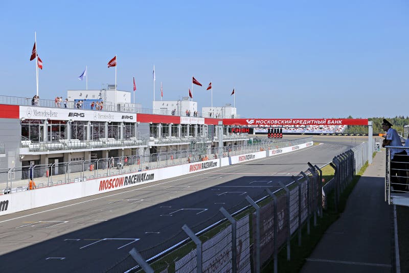 Moscow Raceway race track editorial stock photo. Image of motorcycle ...