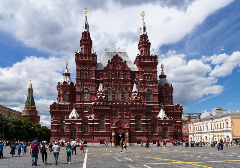 Moscow - Red Square editorial stock photo. Image of ancient - 154031198