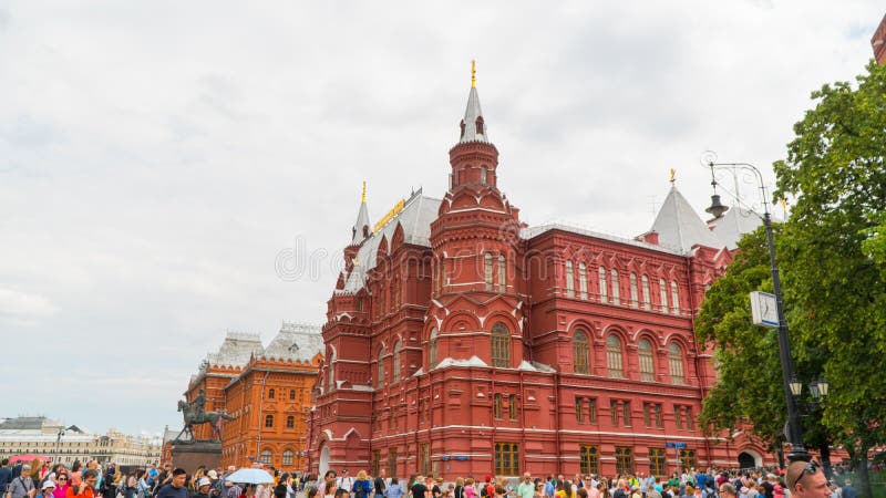 Moscow: Red Square, Views of the City Editorial Photography - Image of ...