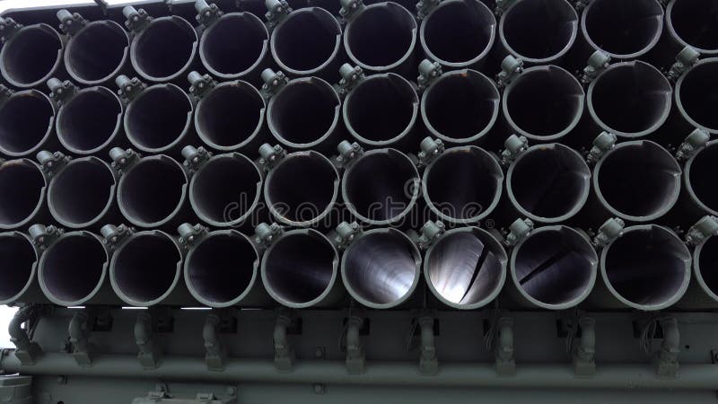Rocket tube stock photo. Image of ammunition, chain, airforce - 35802384