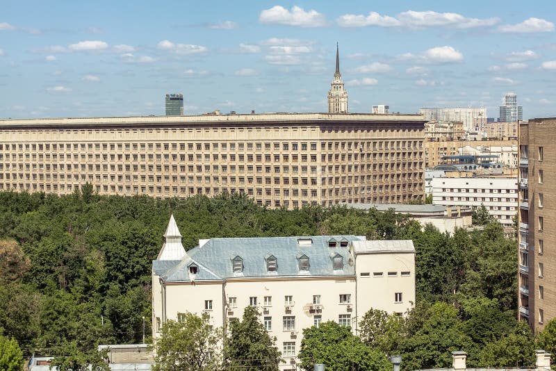 Moscow roofs stock image. Image of blue, architectural - 25885737