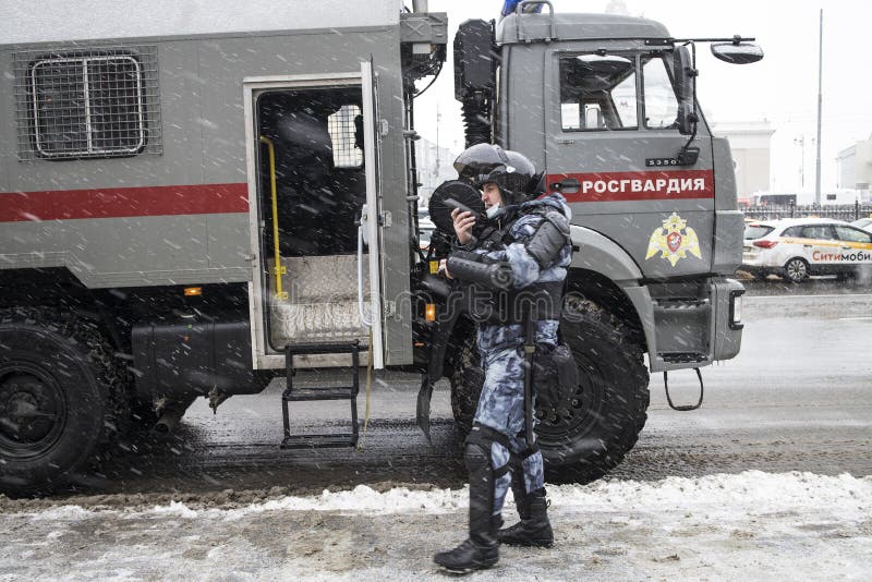 Mass Protests In Russia Call For Alexei Navalny S Release Editorial