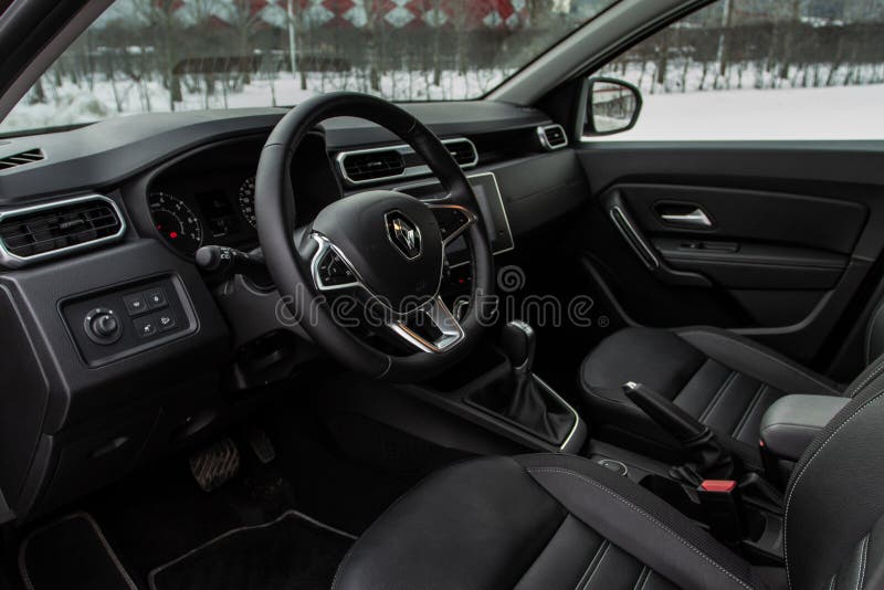 MOSCOW, RUSSIA - JANUARY 09, 2022 Renault Duster Second Generation ...