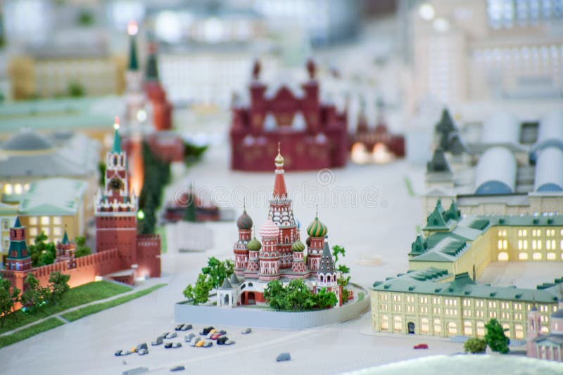 Huge layout of Moscow editorial photography. Image of russia - 121899042