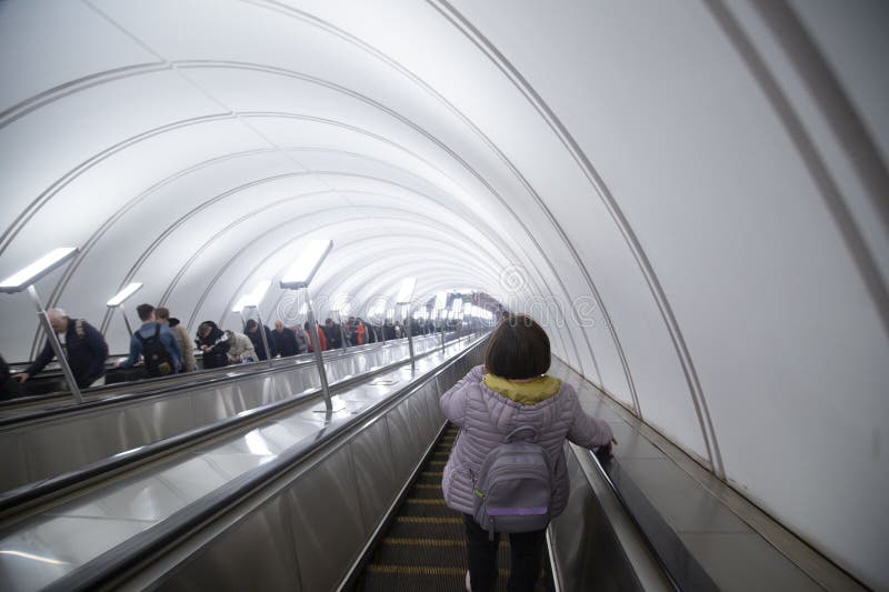 Moscow, Russia, May 2, 2024, Moscow Metro.Moscow Metro Station ...