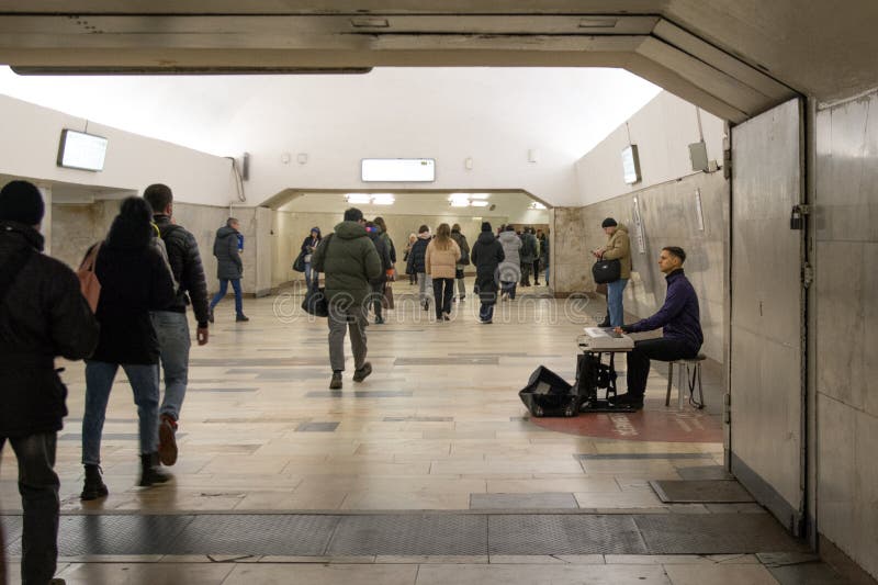 MOSCOW, Russia - November 28, 2024: Moscow Metro Editorial Image ...