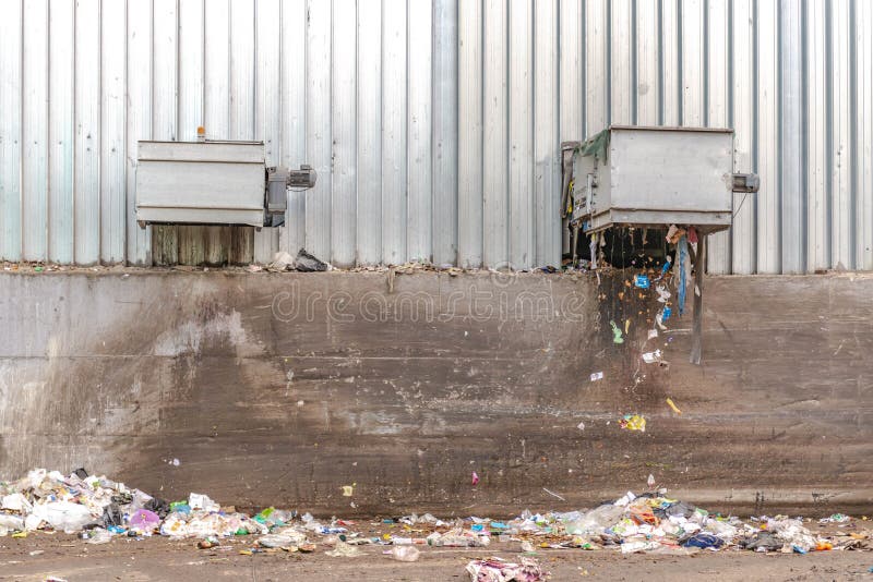 Garbage Sorting. Organic Food Waste From Vegetable Ready For Recycling ...