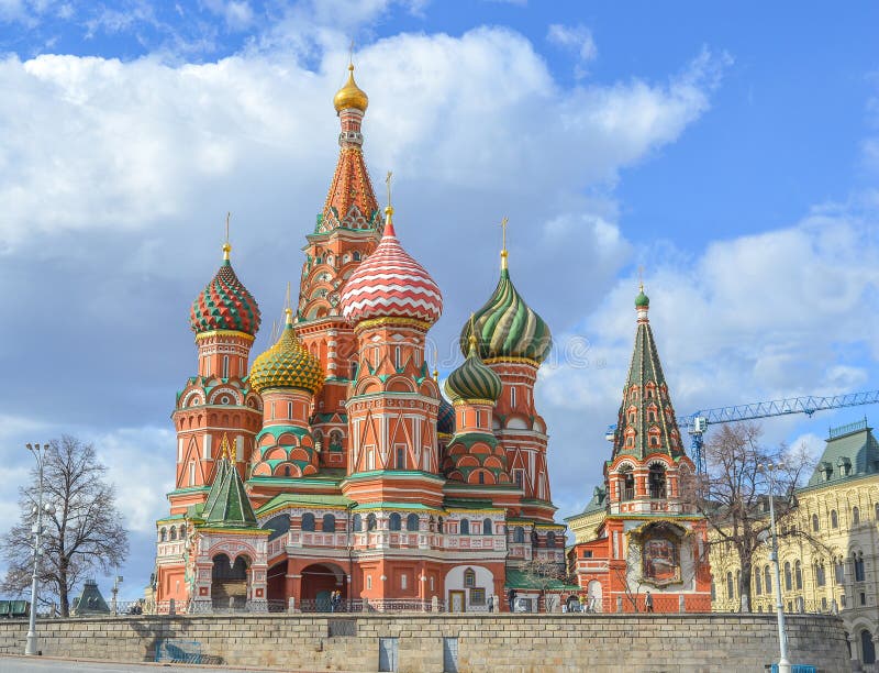 Moscow,Russia,Red square stock photo. Image of church - 79681272