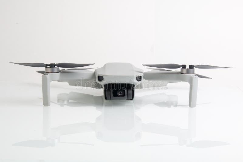 DJI Mini 3 Pro Drone Side View in Flight Editorial Stock Photo - Image ...