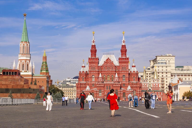 MOSCOW, Russia- September 13, 2024 : Red Square Editorial Photo - Image ...
