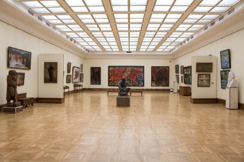 MOSCOW, RUSSIA, the State Tretyakov Gallery Editorial Stock Image ...