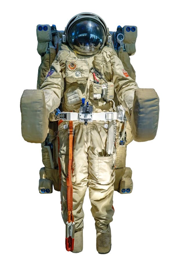 The Soviet Spacesuit With Symbols Of USSR Editorial Photography - Image ...