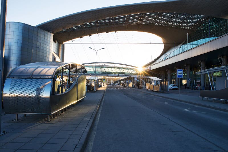 Moscow, Sheremetyevo Airport. Stock Image - Image of modern, russian ...