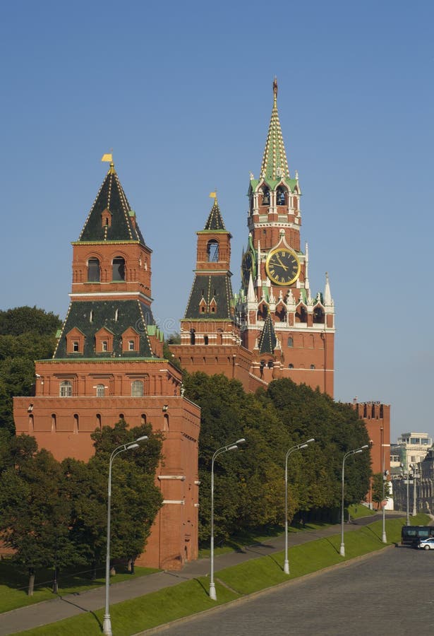 Moscow today stock image. Image of city, tower, church - 7268389