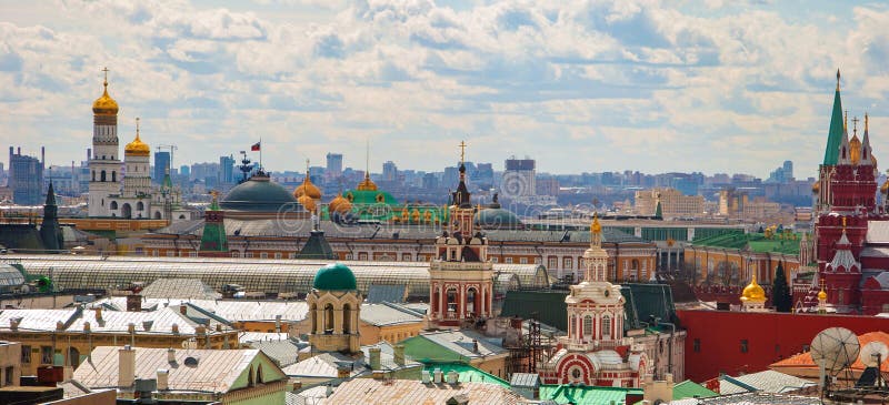 Moscow Kremlin stock photo. Image of colored, built, architecture ...