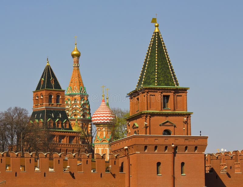 Moscow stock photo. Image of fortification, town, moscow - 52466100