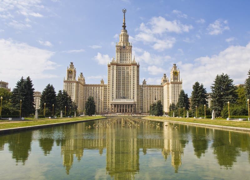 Moscow University stock photo. Image of moscow, state - 27364334