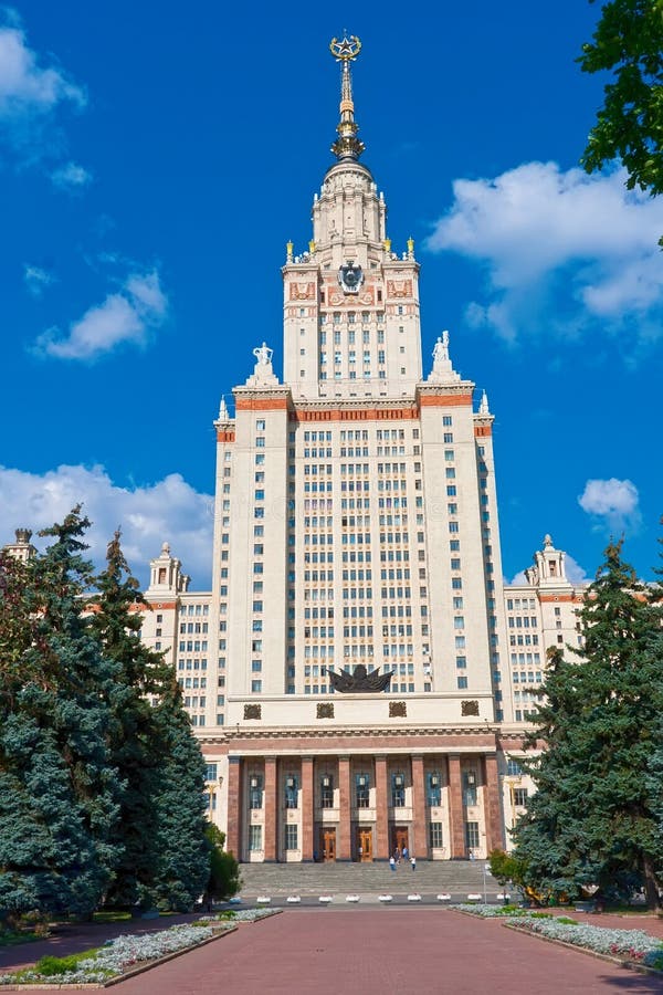 Moscow University stock photo. Image of high, education - 37116968